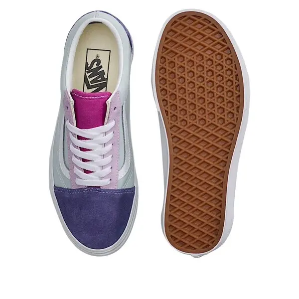 VANS Old Skool Low Top Sneakers - Light Purple/blues