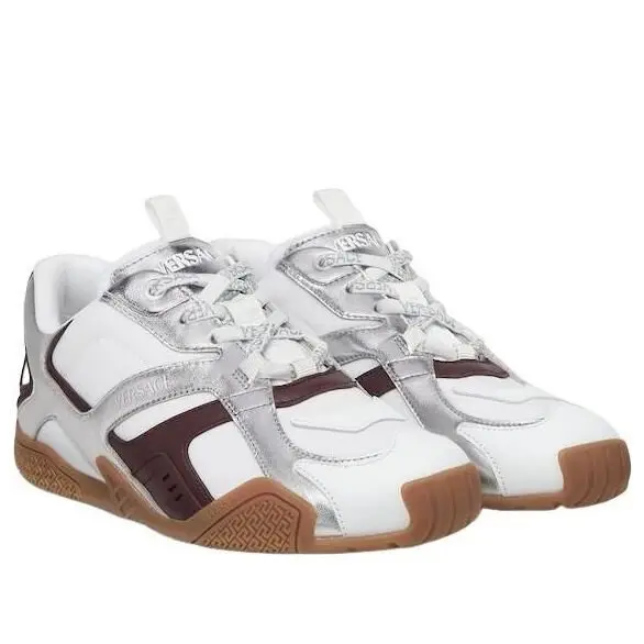 Versace Galaxia Sneakers 'white Silver