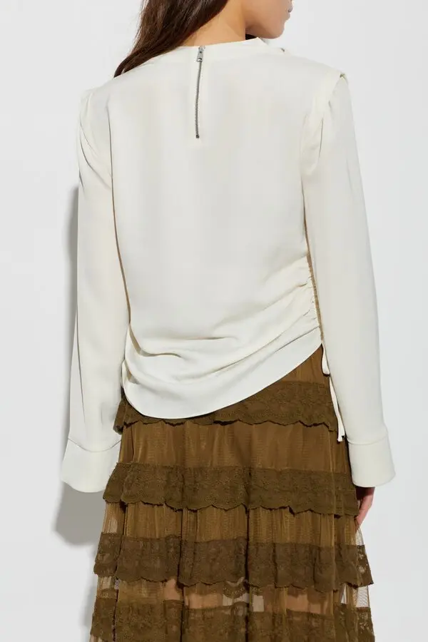 ALLSAINTS Leslie' Long Sleeve Blouse