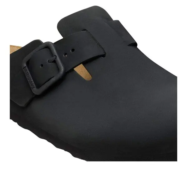 BIRKENSTOCK Boston Wire Buckle Clogs - Black
