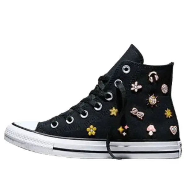CONVERSE Chuck Taylor All Star High Top Embroidered Sneakers