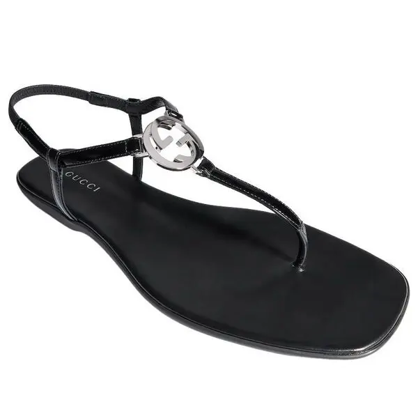 Gucci Thong Sandal With Interlocking G