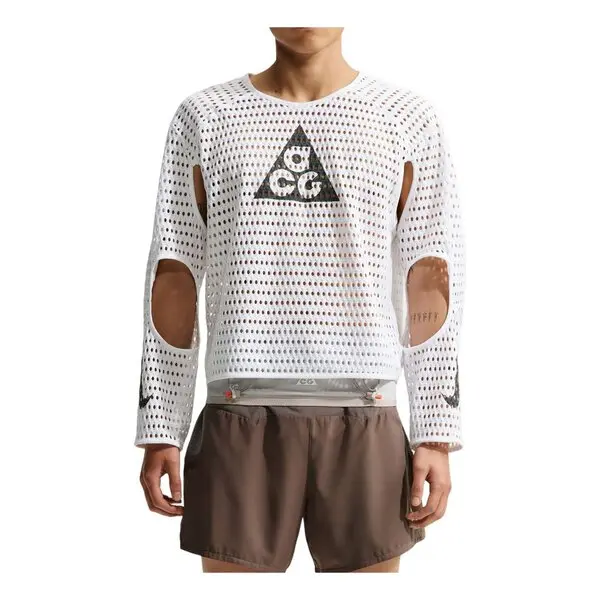 Nike Radical Airflow Long Sleeve Running Top 'white