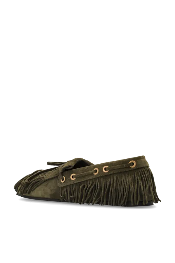 Etro Suede Leather Loafers