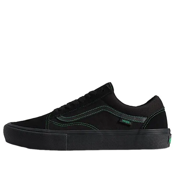 VANS Skate Old Skool Sneakers - Black/green
