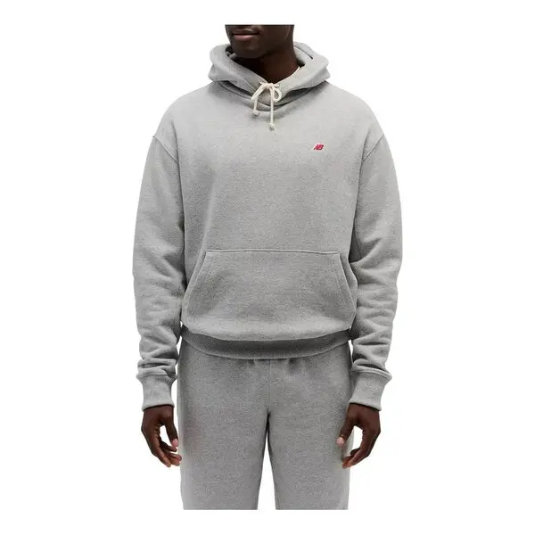 NEW BALANCE Made In Usa Core Hoodie - Athletic Grey