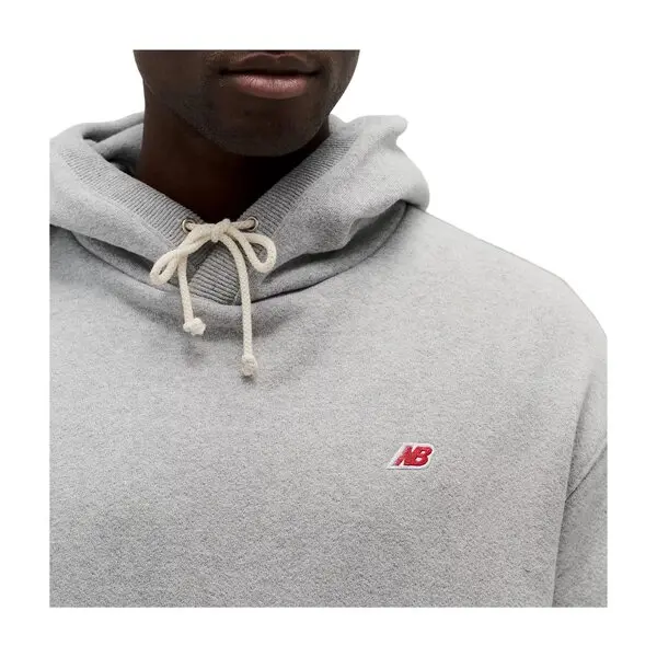 NEW BALANCE Made In Usa Core Hoodie - Athletic Grey