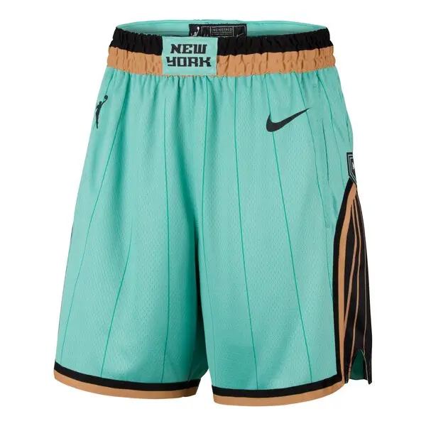 Nike New York Liberty Dri-fit Wnba Victory Shorts - Mint/black