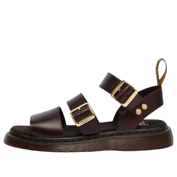 Dr. Martens Gryphon Atlas Leather Gladiator Sandals - Charro