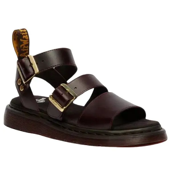 Dr. Martens Gryphon Atlas Leather Gladiator Sandals - Charro