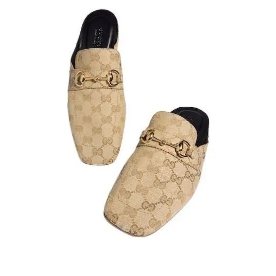 Gucci Gg Monogram Mule