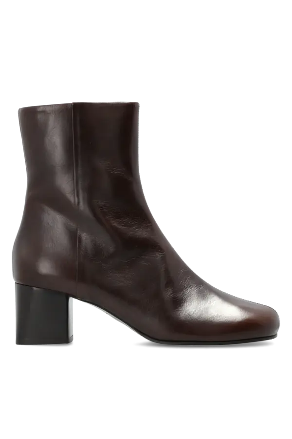 LEMAIRE Leather Ankle Boots