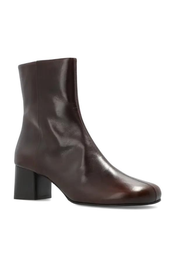 LEMAIRE Leather Ankle Boots