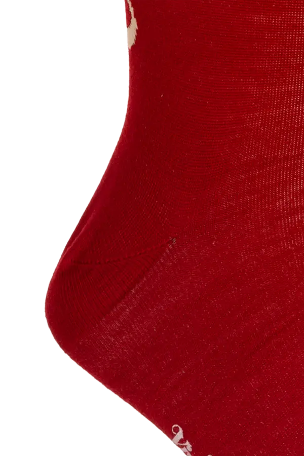 VIVIENNE WESTWOOD Knee-high Socks With Logo Detail