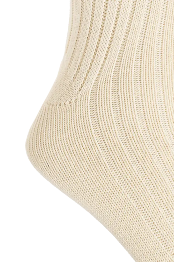 AMI Paris Socks With Embroidered Logo