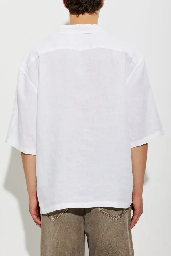 ALLSAINTS Linen Shirt ‘avia