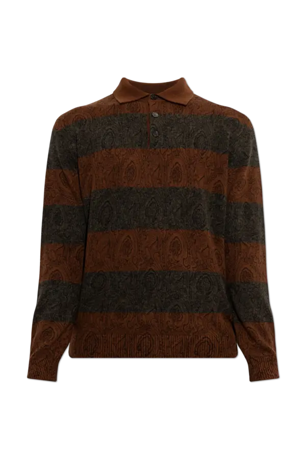 Etro Wool Polo Sweater