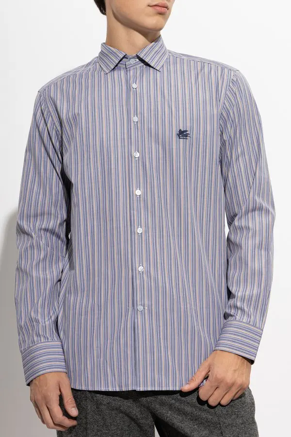 Etro Striped Pattern Shirt
