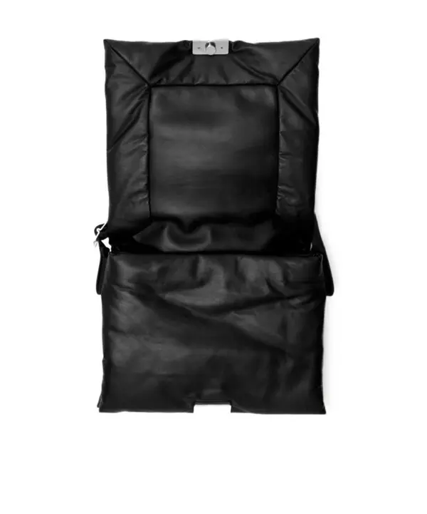 Burberry Pillow Foldover Messenger Bag - Black