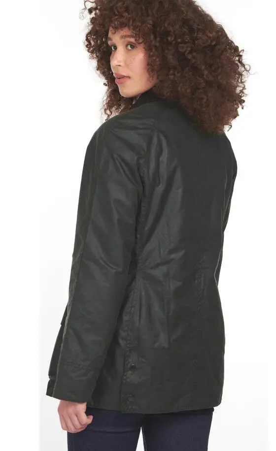 Barbour Lapel Long-sleeved Coat