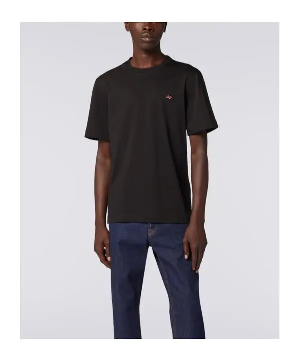 Missoni Logo Embroidered Crewneck T-shirt