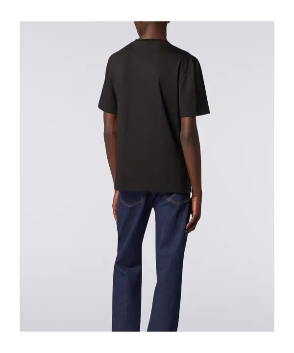 Missoni Logo Embroidered Crewneck T-shirt