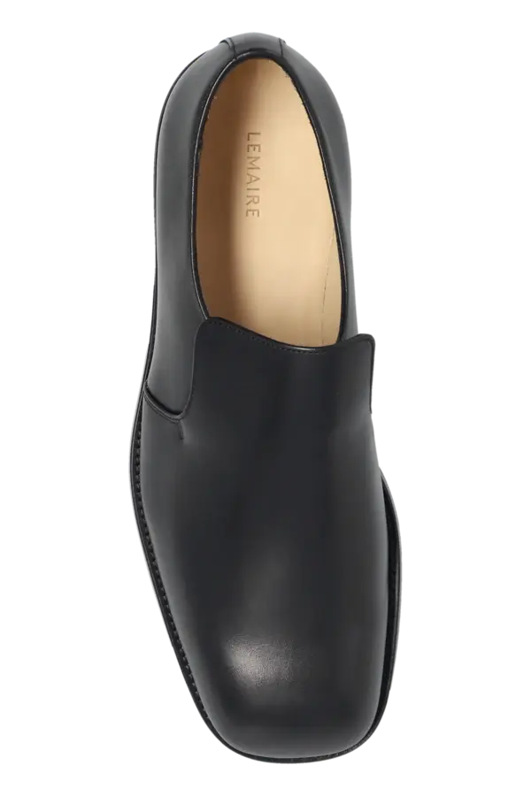 LEMAIRE Leather Square Toe Loafers