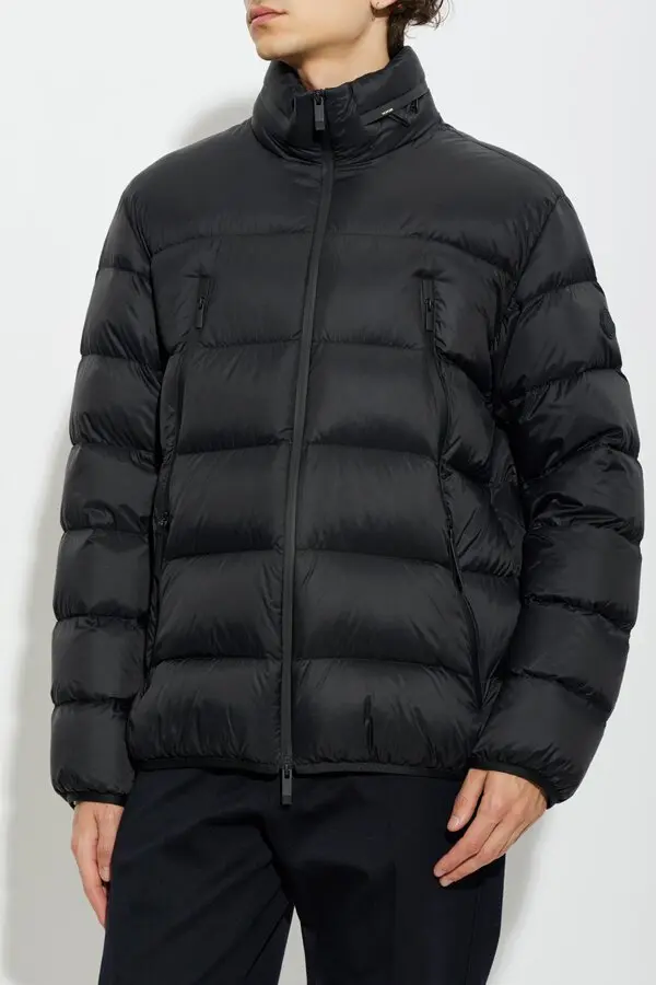 Moncler Dalalven Down Puffer Jacket With Stand Collar