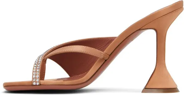 Amina Muaddi Shiona Slipper 95 High-heeled Sandals