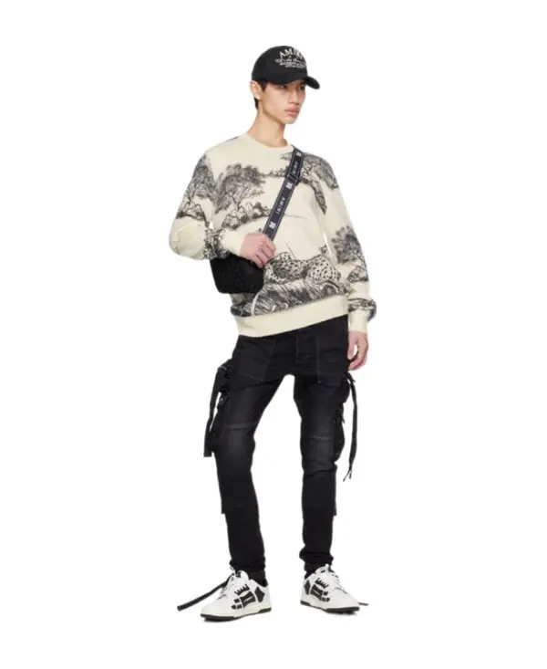 Amiri Skel Top Casual Low Upper Board Shoes