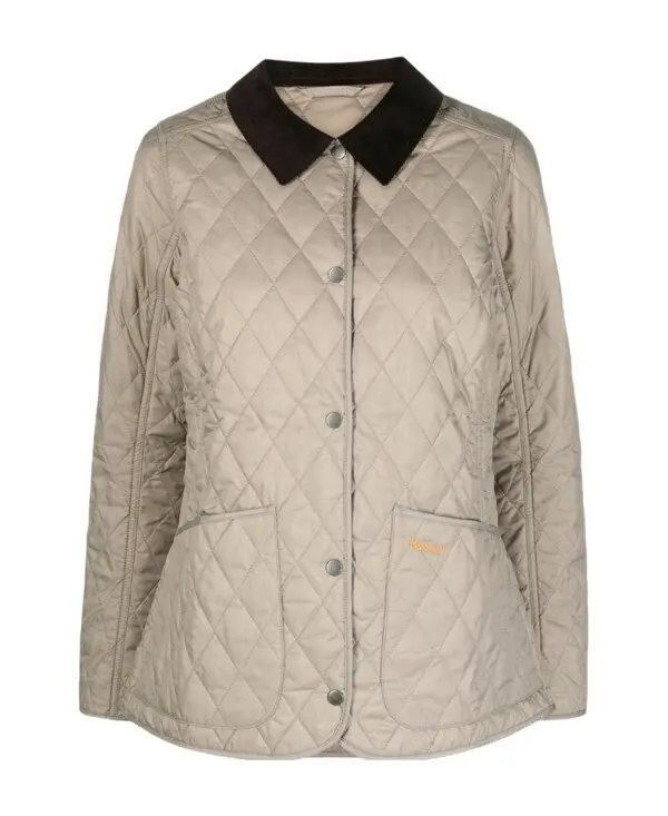Barbour Annandale Diamond Quilted Jacket - Nude