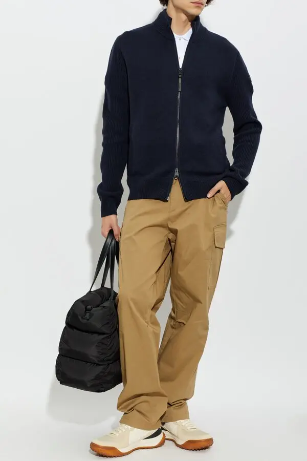 Moncler Wool And Cashmere Blend Cardigan