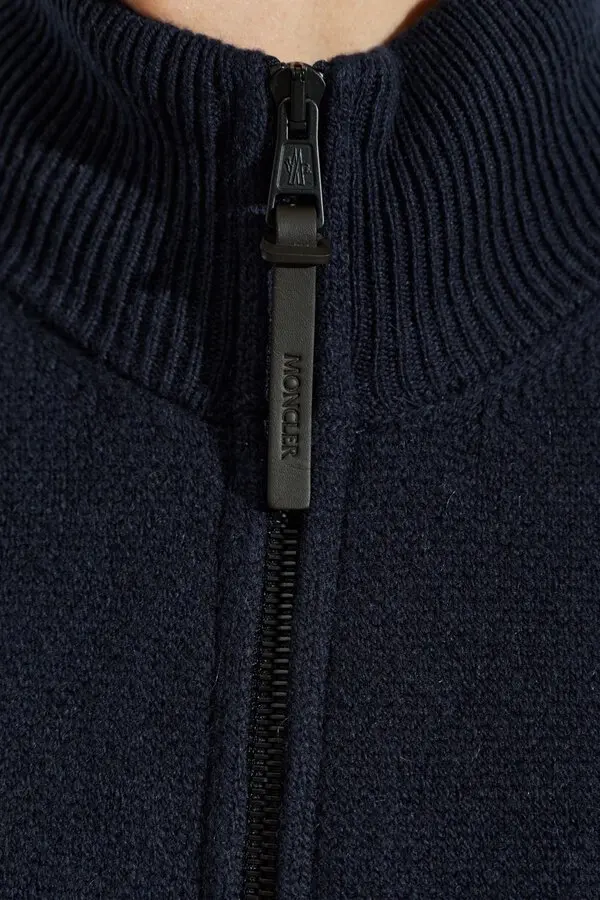 Moncler Wool And Cashmere Blend Cardigan