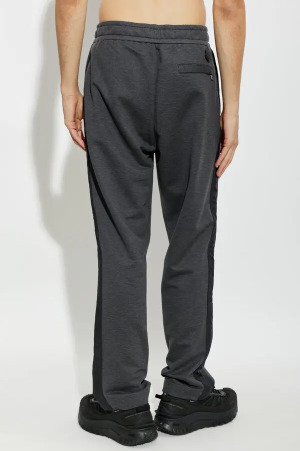 Moncler Sweatpants With Logo Patch