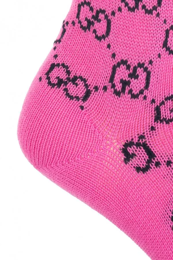 Gucci Monogram-pattern Intarsia-knit Socks