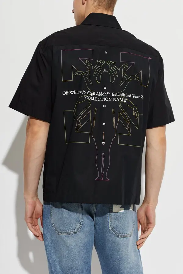 Off-White Shirt With Logo