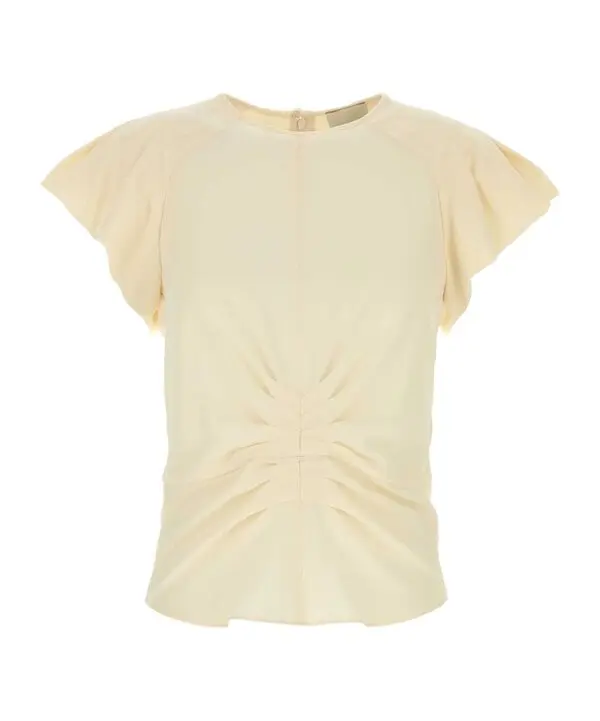 Isabel Marant Étoile Zipper T-shirt - Beige
