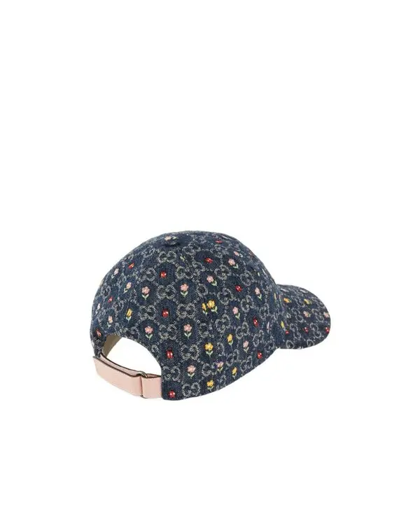 Gucci Embroidery Gg Baseball Cap