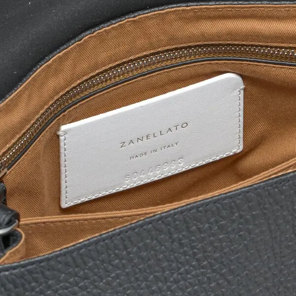 ZANELLATO Postina Mini Crossbody Bag - Black