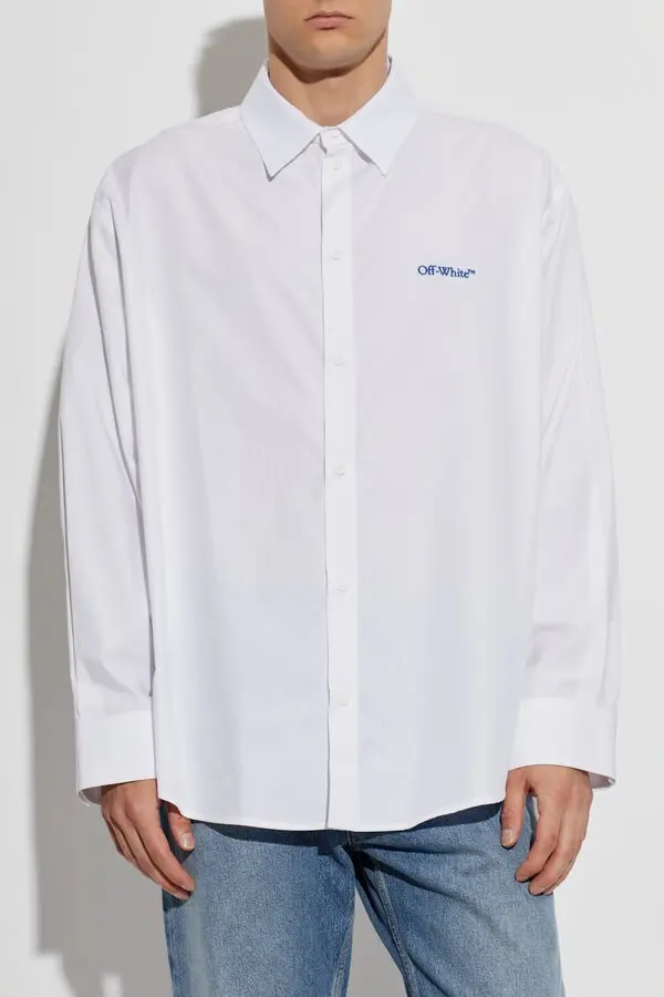 Off-White Shirt With Logo
