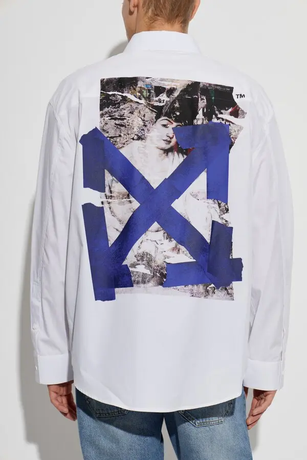 Off-White Shirt With Logo