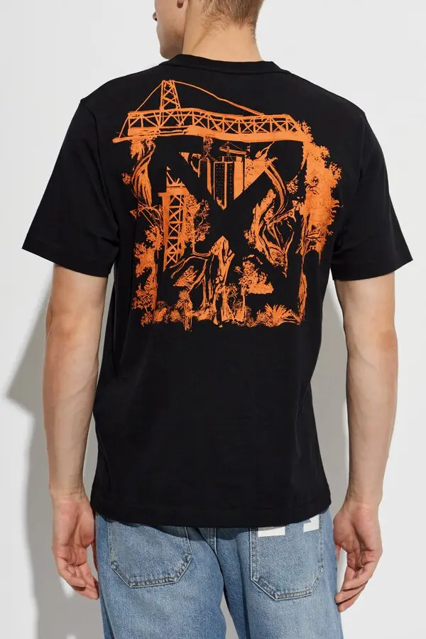 Off-White T-shirt With Logo