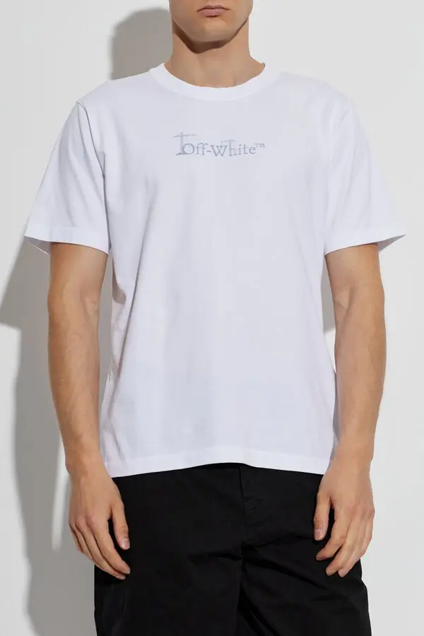 Off-White T-shirt With Logo