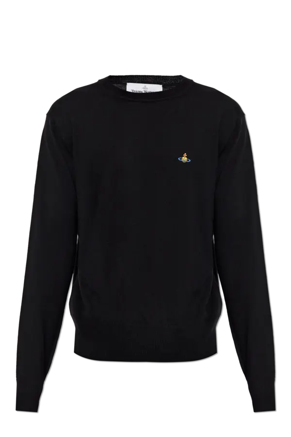 VIVIENNE WESTWOOD Alex" Wool Sweater - Black