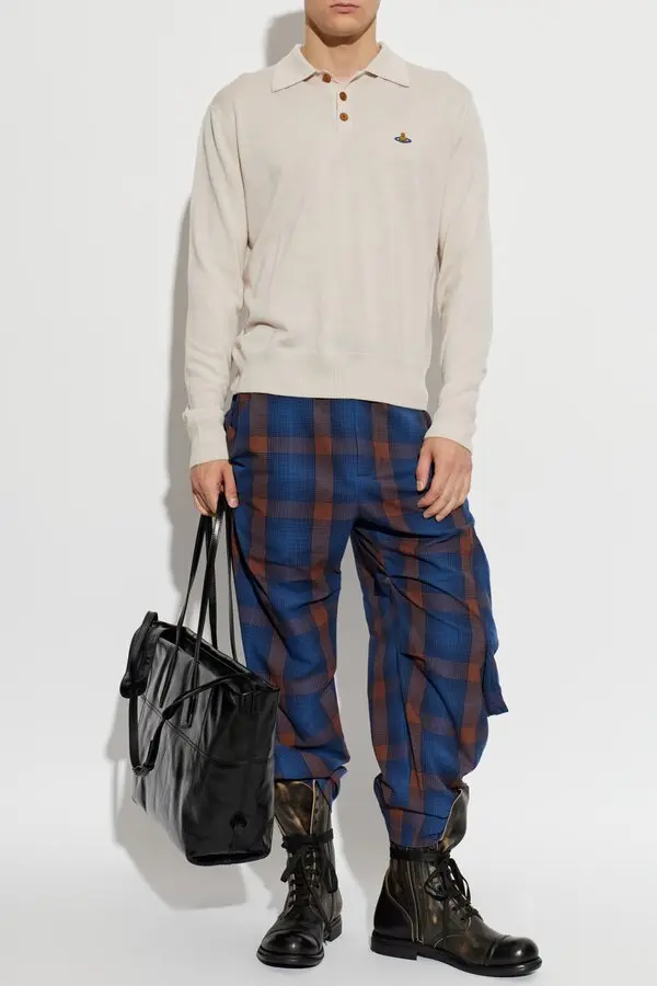 VIVIENNE WESTWOOD Wool Polo ‘mark