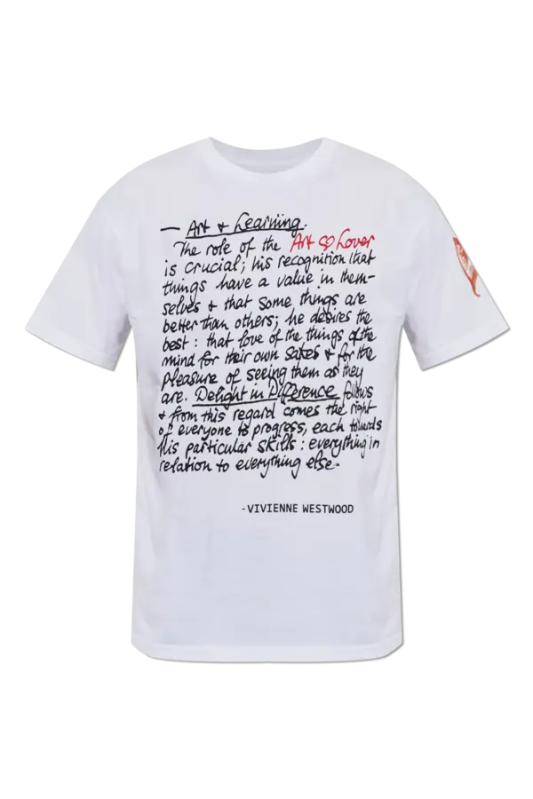 VIVIENNE WESTWOOD T-shirt 'art Heart