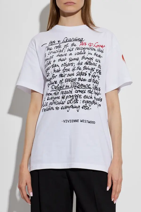 VIVIENNE WESTWOOD T-shirt 'art Heart