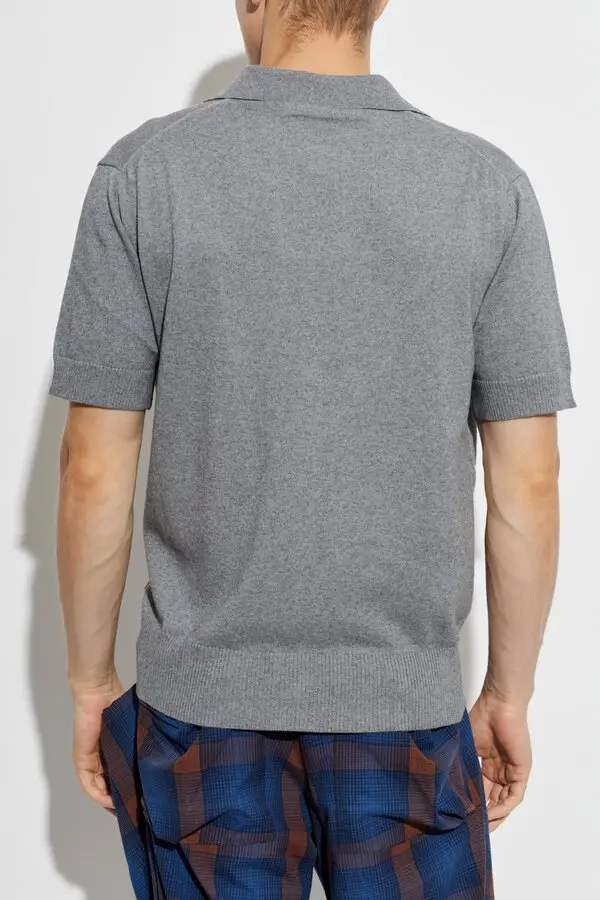 VIVIENNE WESTWOOD Short-sleeve Collared Cardigan