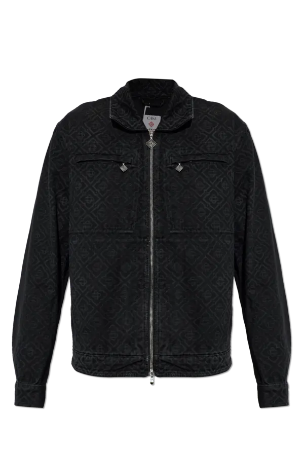 Casablanca Monogram Denim Jacket