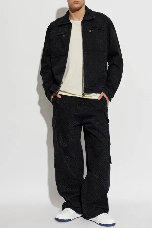 Casablanca Monogram Denim Jacket